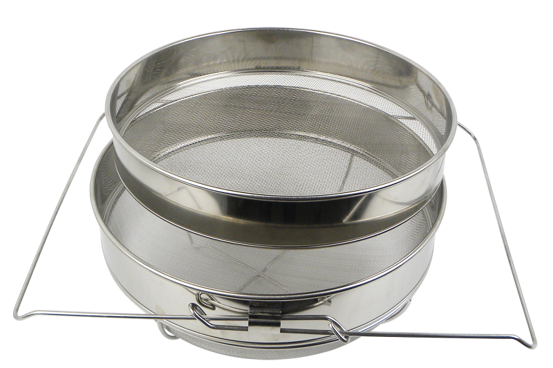 Double sieve stainless steel large | FA129350