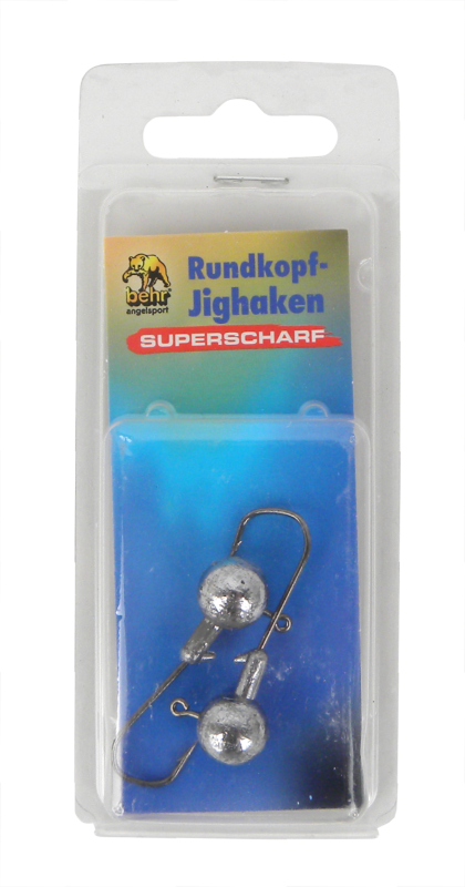 Jig Haken Rundkopf Gr.2/0 2 Stück Pkg | 10 | 2/0 | 134399