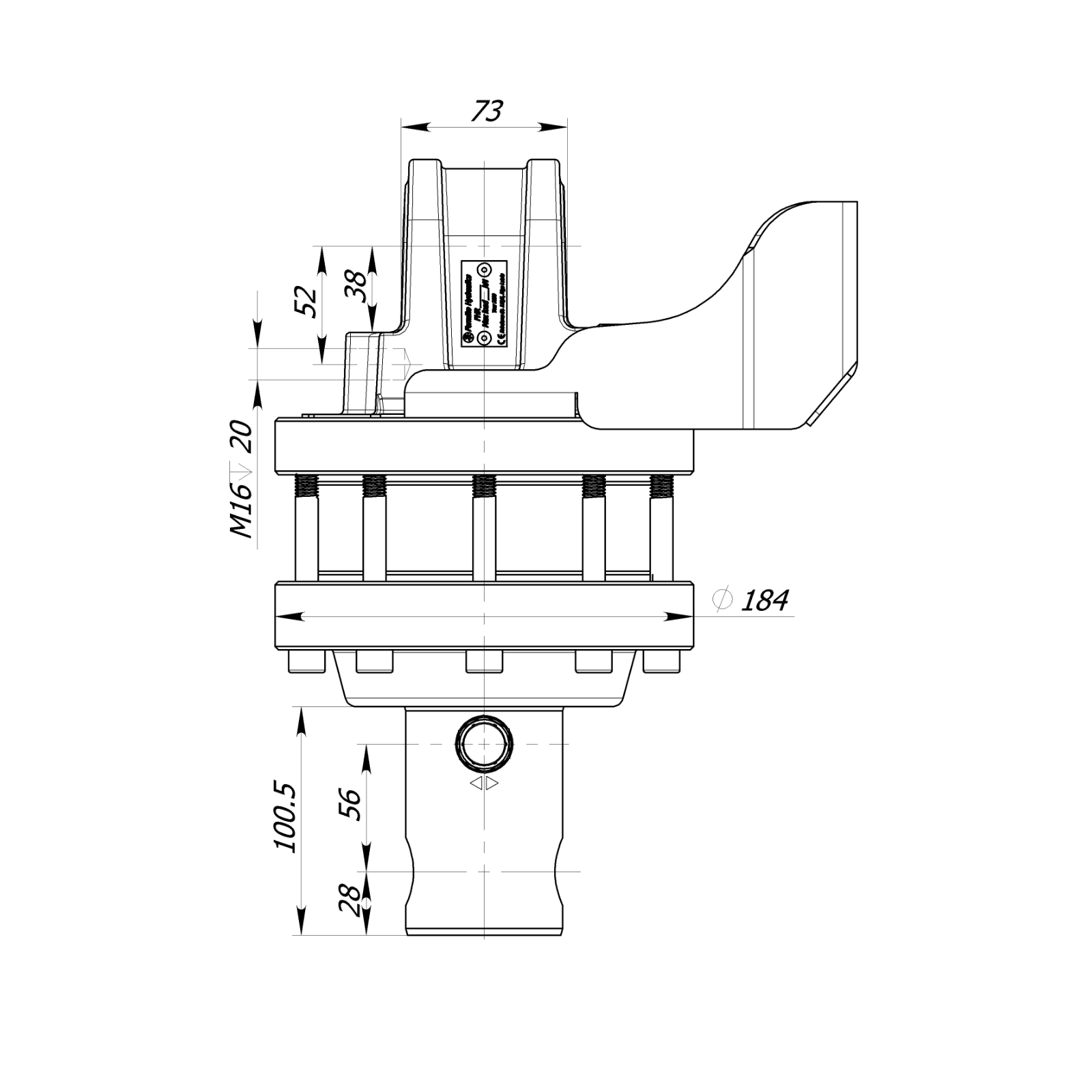Rotator FHR 5.500 Welle | FA124850