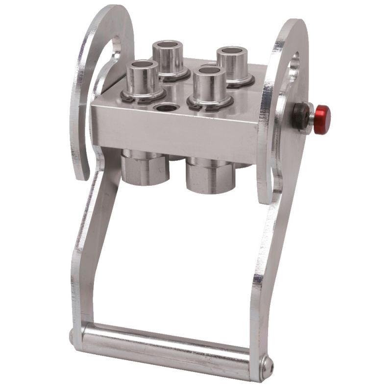 Multi-coupler FAIE 4-fold DN10, with lever, fixed part | FA56083